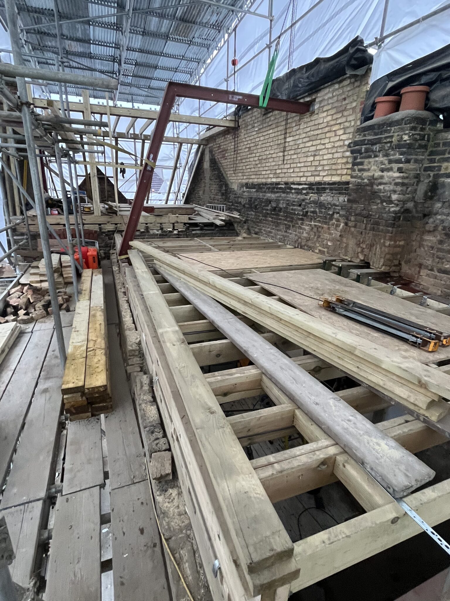 STEEL RSJ INSTALLATION - How to Cut